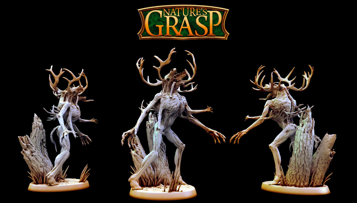 Wendigo Cryptid 28mm Miniature – unB10 Miniatures