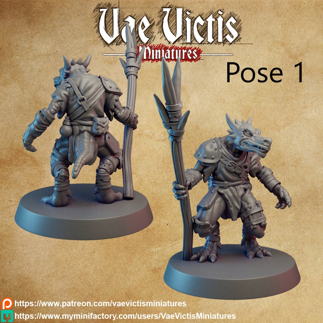Kobold War Band 28mm or 32mm Miniatures – unB10 Miniatures